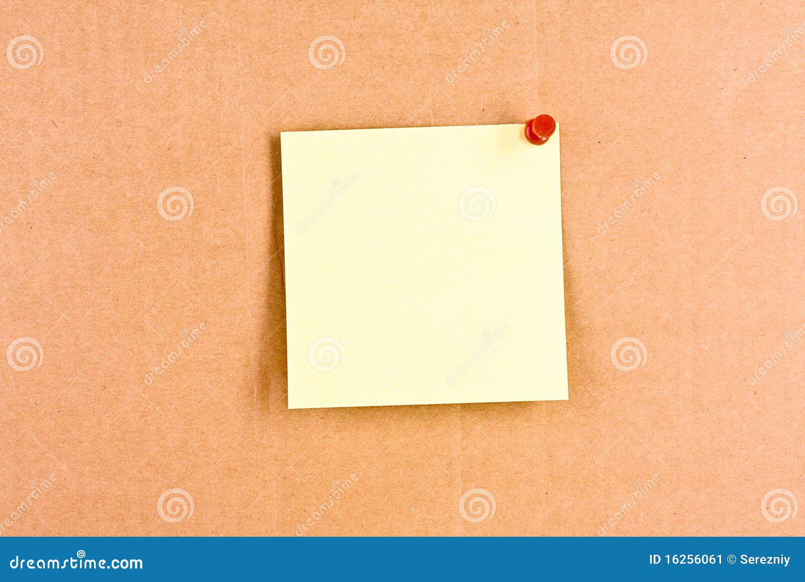 Three Reminder Notes with Pin Stock Image - Image of pushpin, pins ...