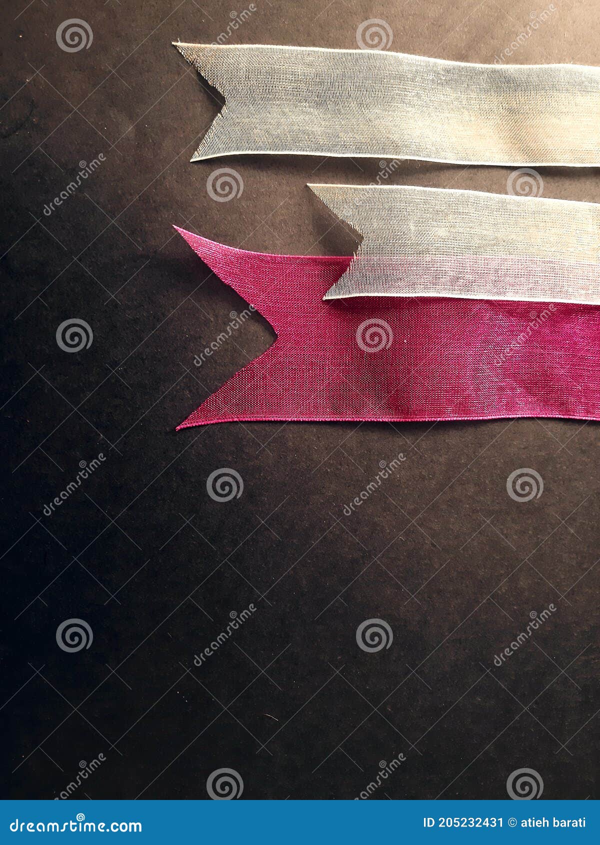 Three ribbon lines stock image. Image of dark, three - 205232431