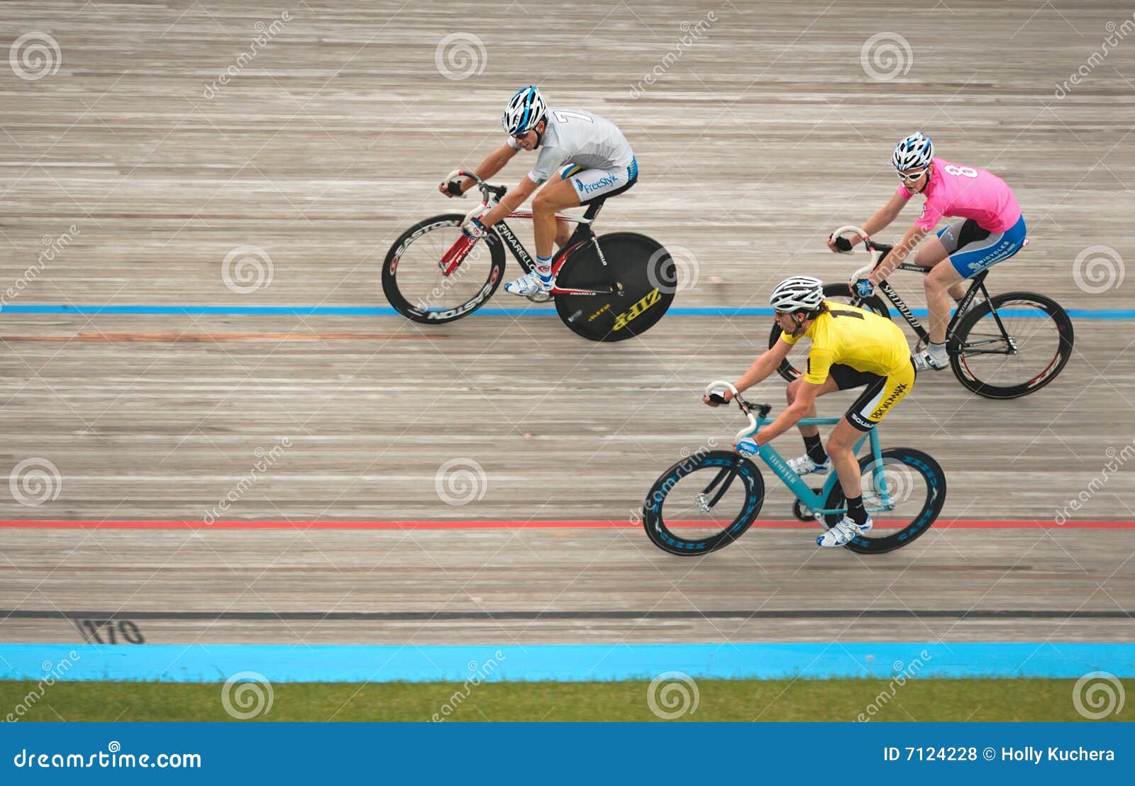 Three Riders on Velodrome Track Editorial Stock Photo - Image of fixed ...