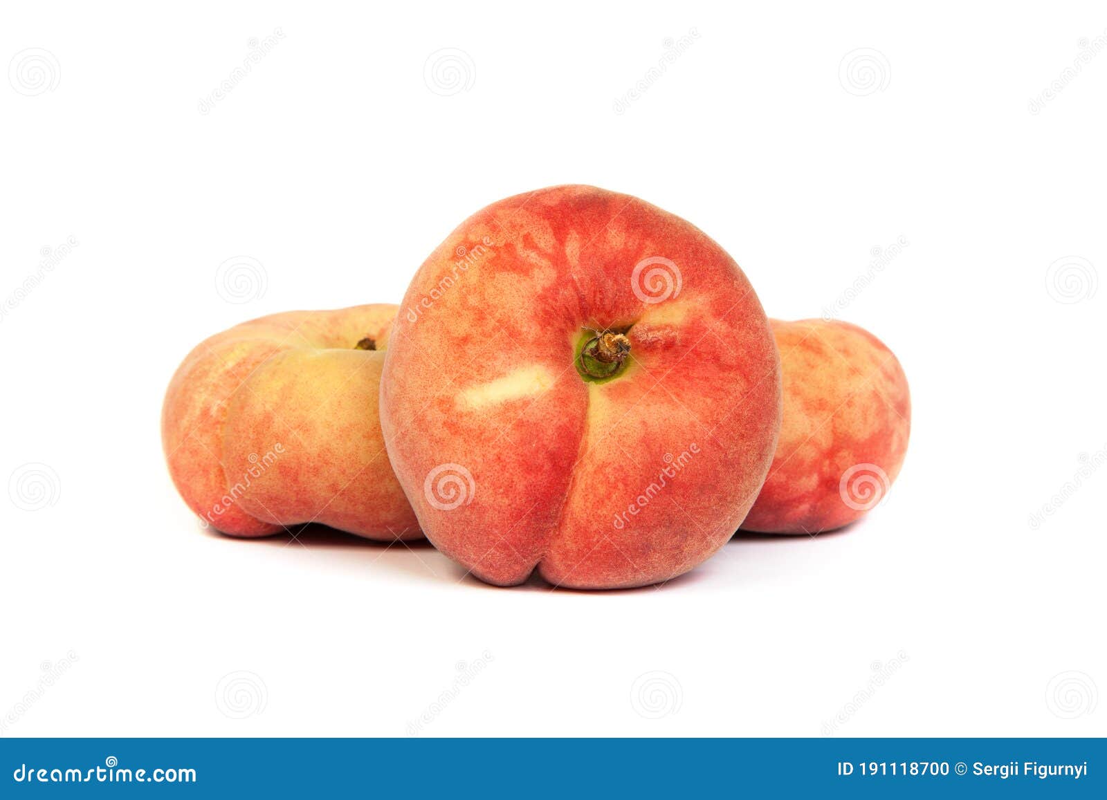 Three Ripe Fig Peach on White Stock Photo - Image of freshness ...