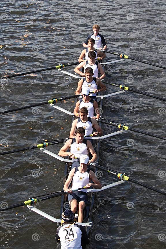 Three Rivers Rowing Association Races in the Head Editorial Photo ...