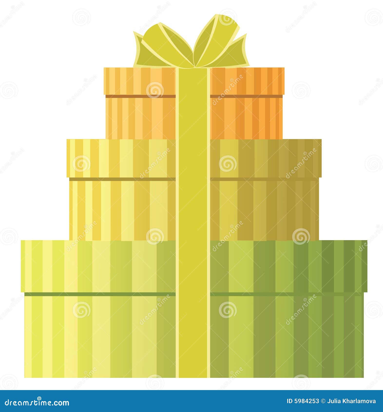 Three Round Gift Boxes Stock Illustrations – 122 Three Round Gift Boxes ...