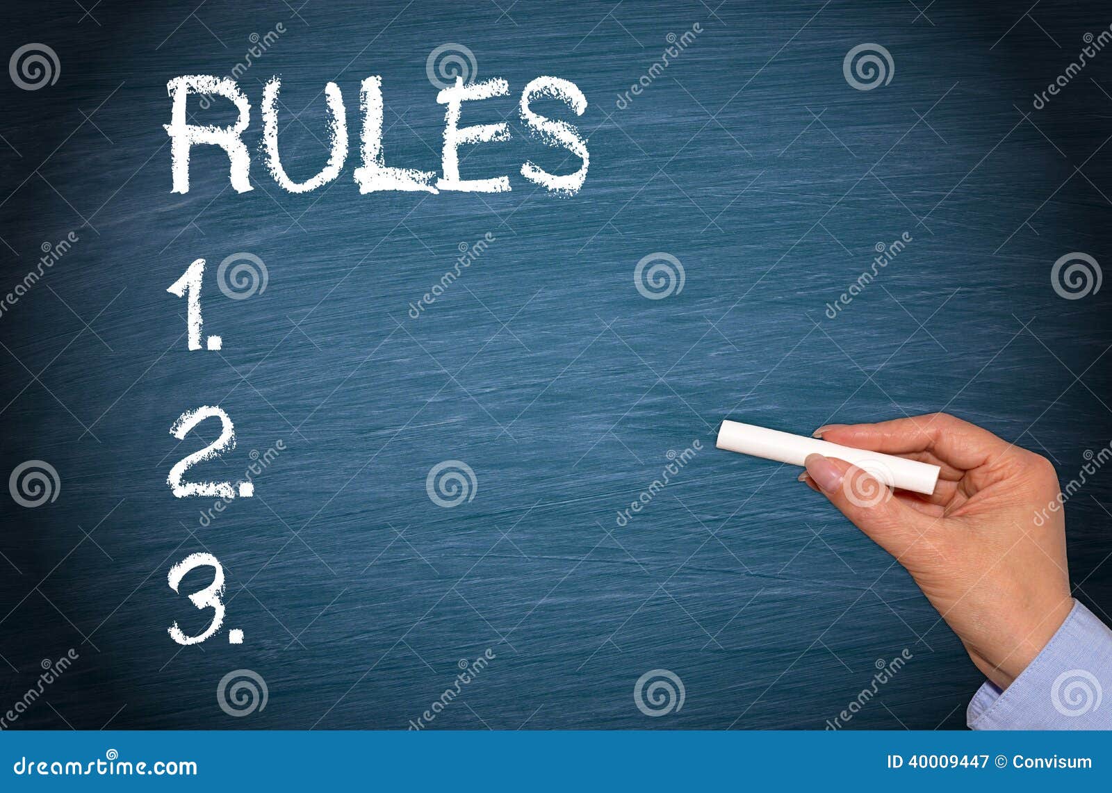 Three Rules stock image. Image of hold, teacher, regulations - 40009447