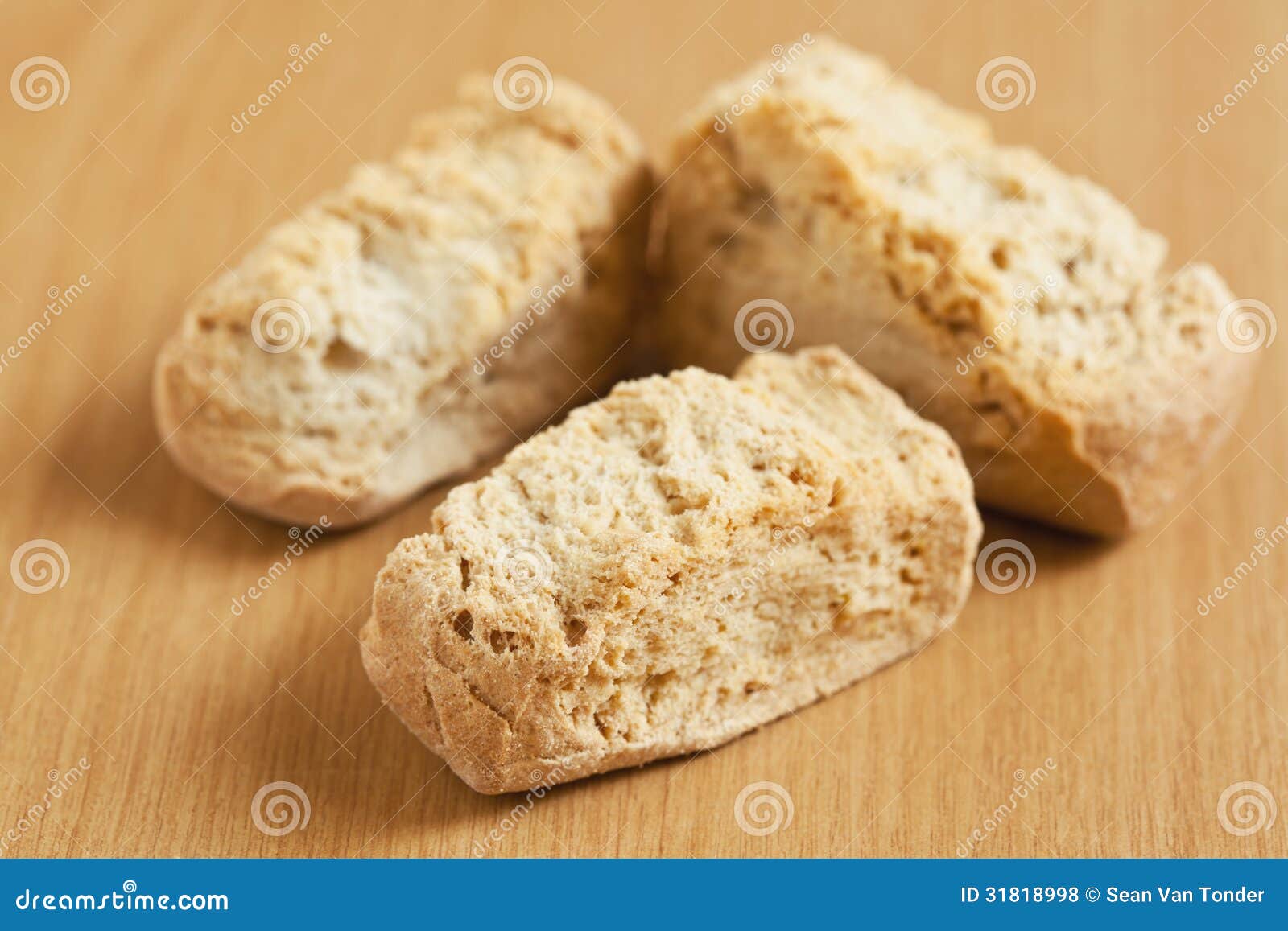 Three rusks stock photo. Image of desert, small, delicious - 31818998
