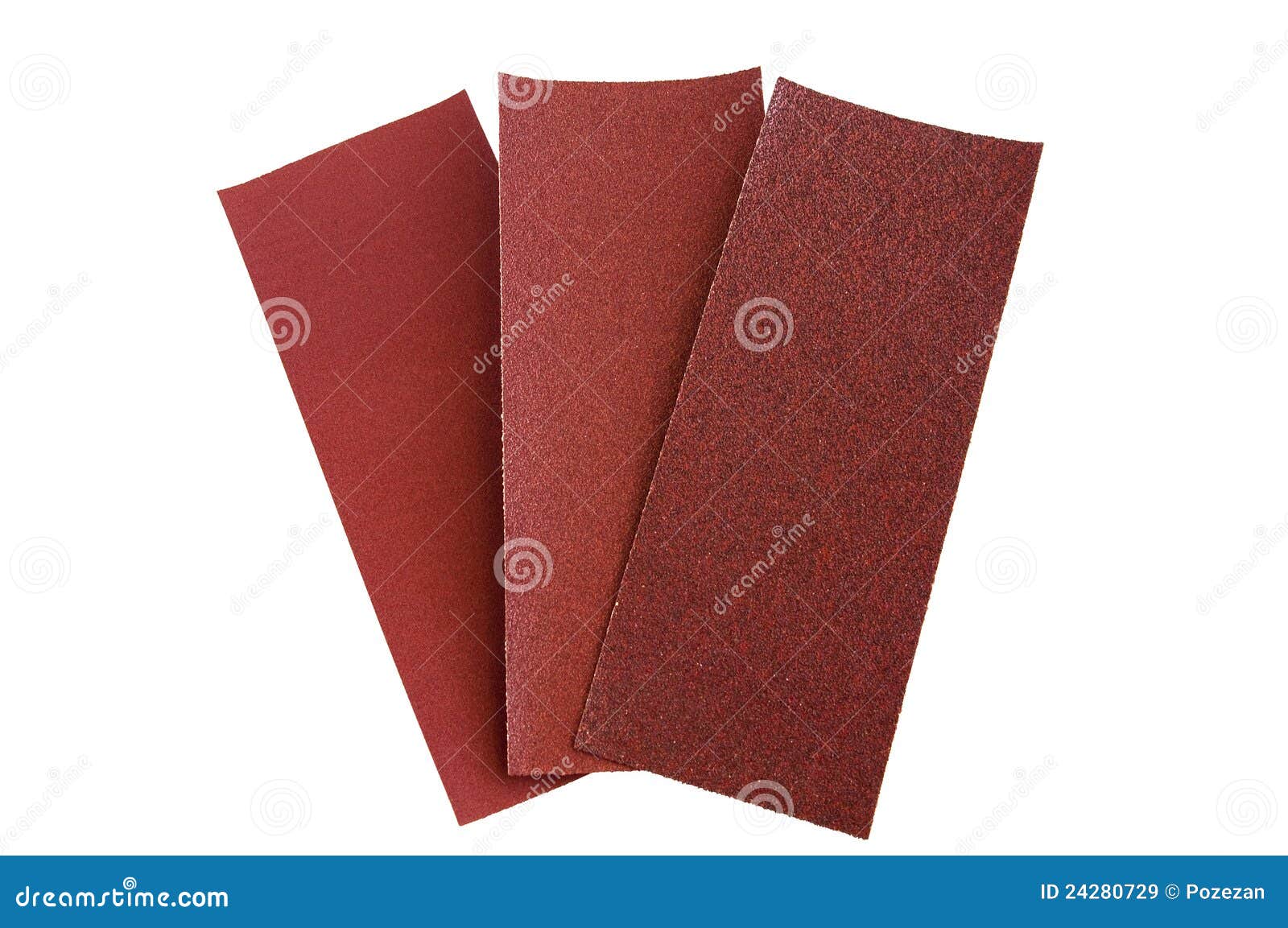 Three sandpaper stock image. Image of industry, detail - 24280729