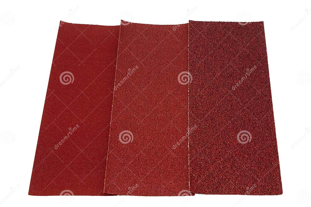 Three sandpaper stock image. Image of sandpaper, detail - 24383039