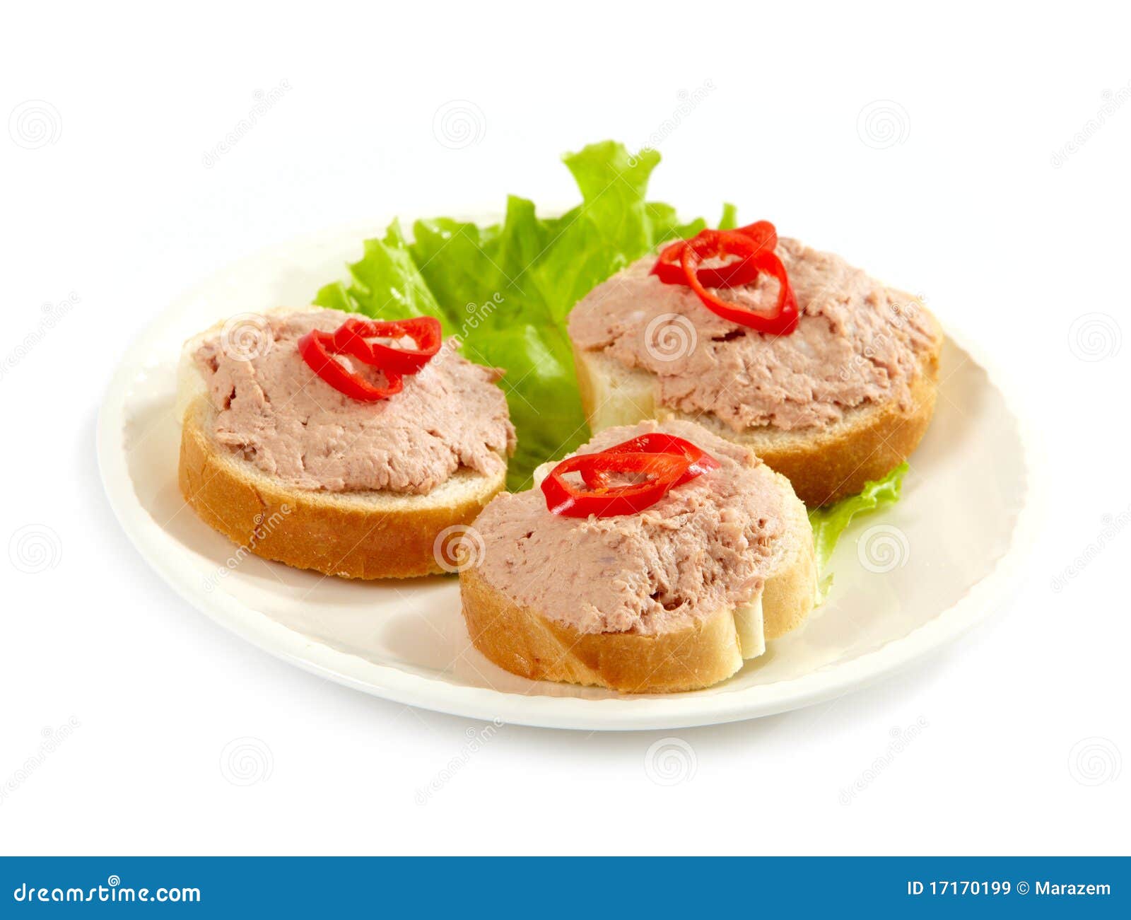 Three sandwiches stock image. Image of white, product - 17170199