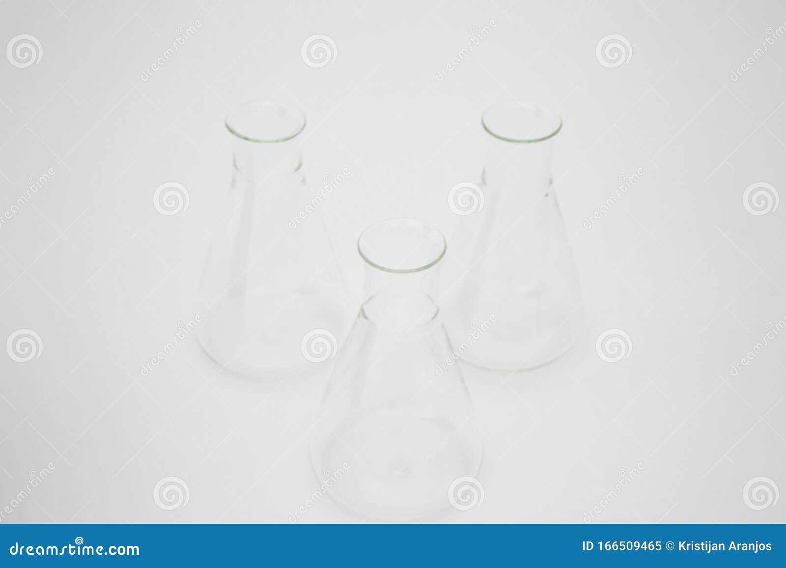 Three Erlenmeyer Flask , Glassware Royalty-Free Stock Image ...