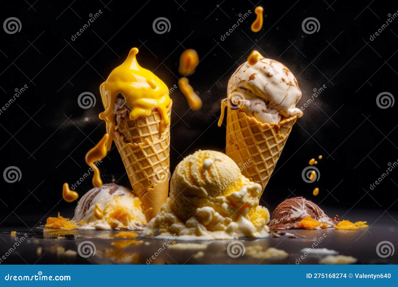 Puddle Yellow Oil, Olive Oil, Honey, Liquid Gold, Vector, Cartoon Style ...