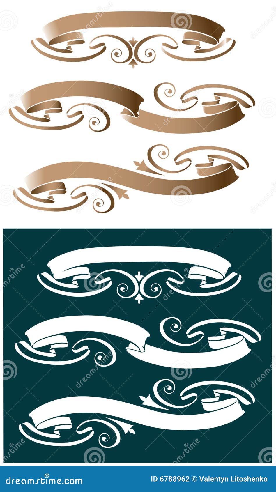 Scroll Ribbons Stock Illustrations – 11,428 Scroll Ribbons Stock ...