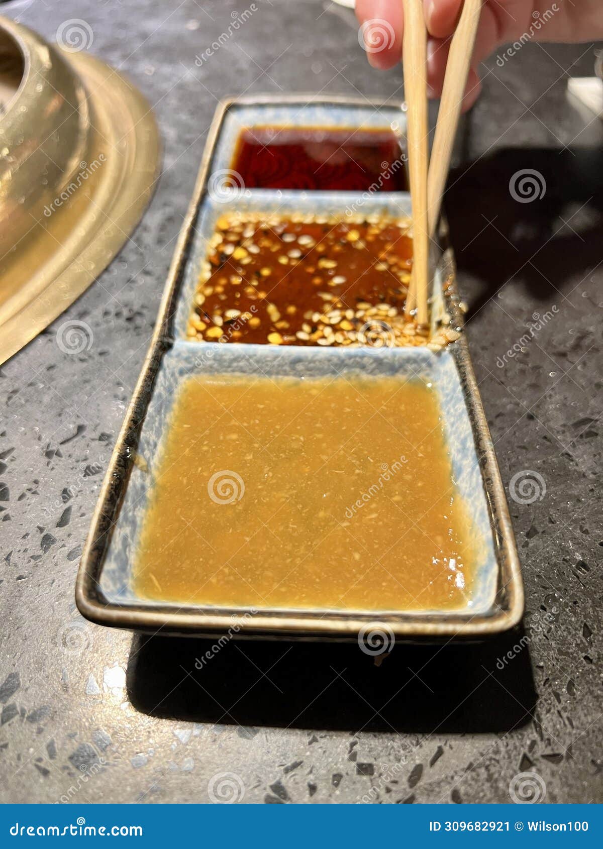 Dip Tray stock image. Image of dipping, side, small - 309682921