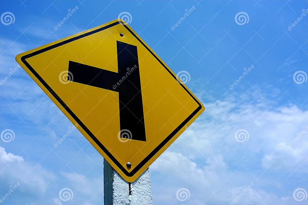 Three separate signs stock image. Image of point, rural - 25503397