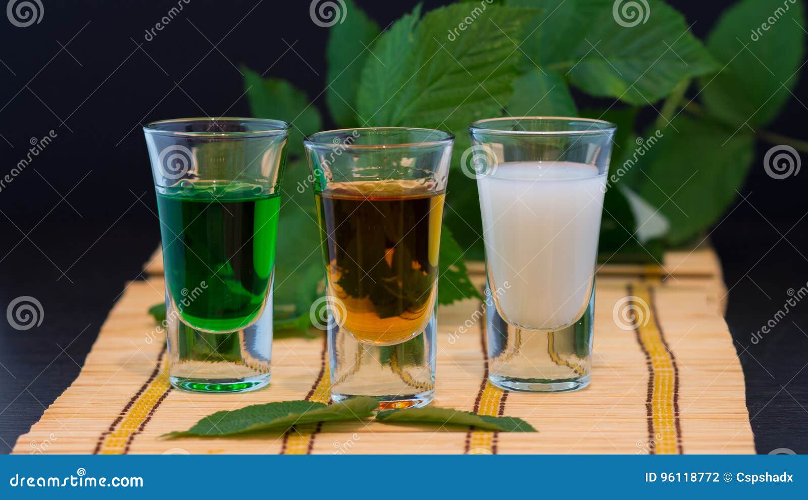 Three shots stock photo. Image of party, drinks, shots - 96118772