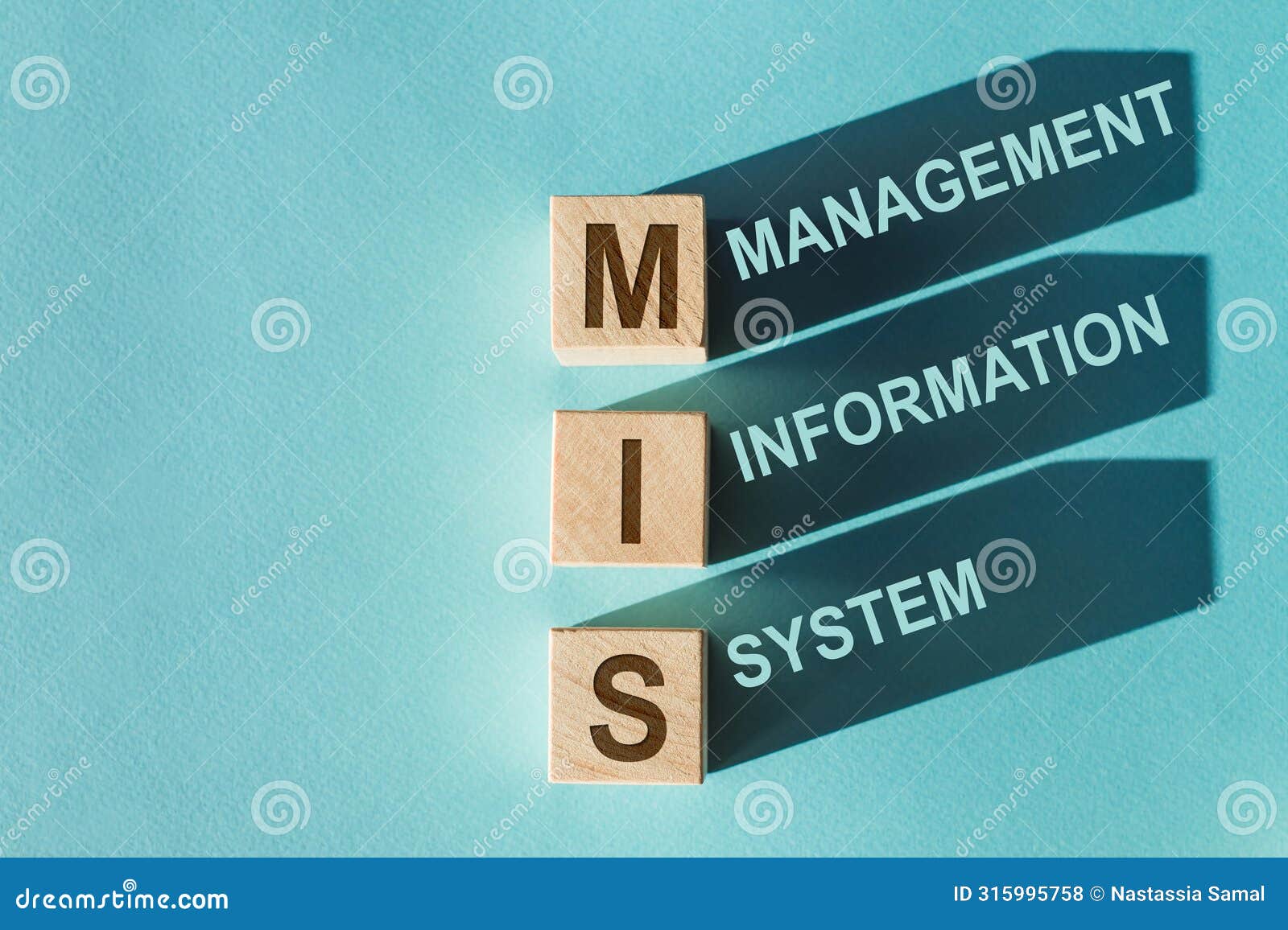 Three Signs: Management, Information, System or MIS Stock Photo - Image ...