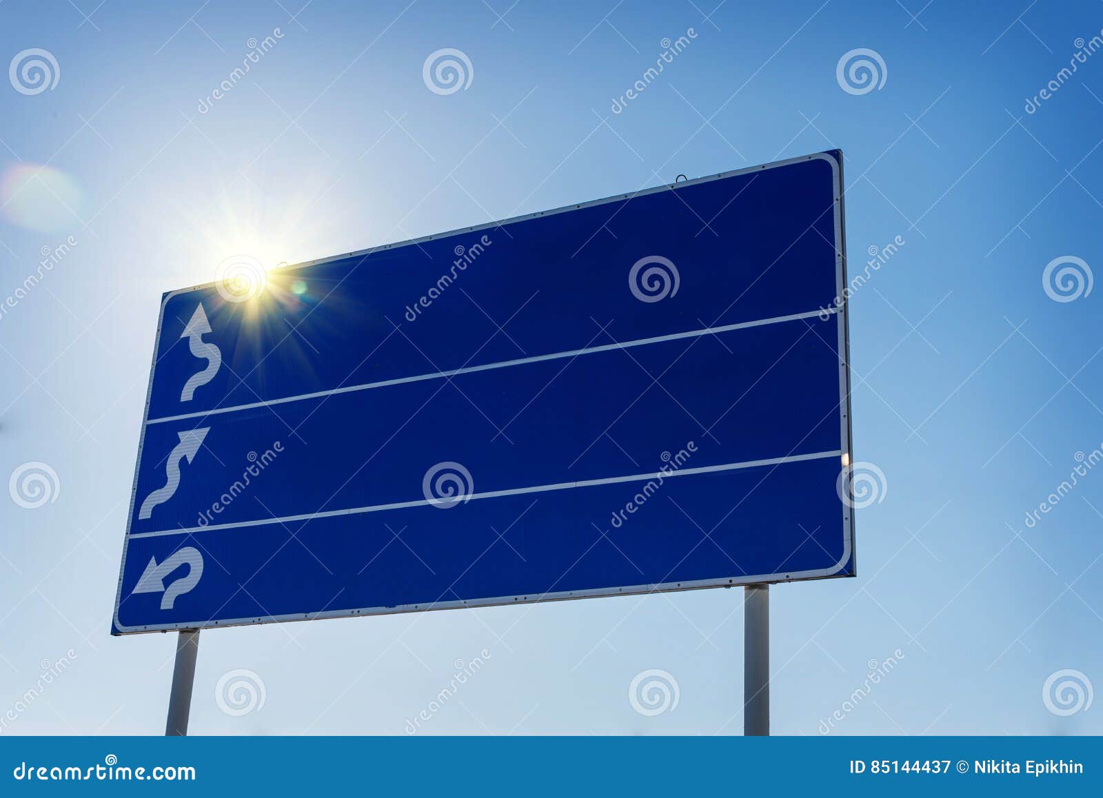 Three Signs On The Road Royalty-Free Stock Photo | CartoonDealer.com ...