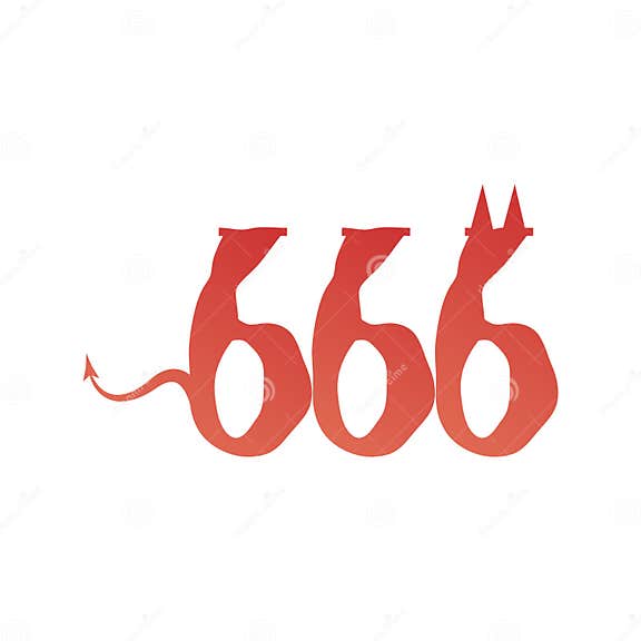 Three six devils stock illustration. Illustration of evil - 311132608