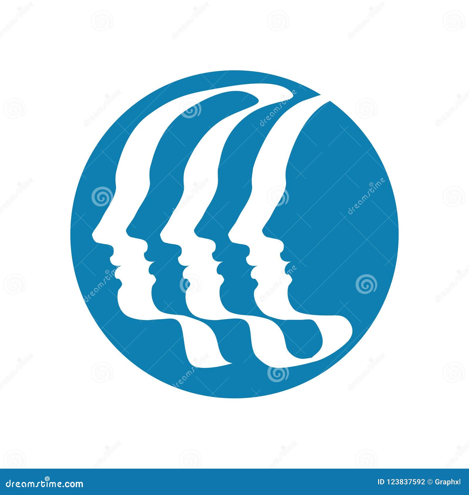 Unity Symbol No. 7 stock vector. Illustration of league - 123837592