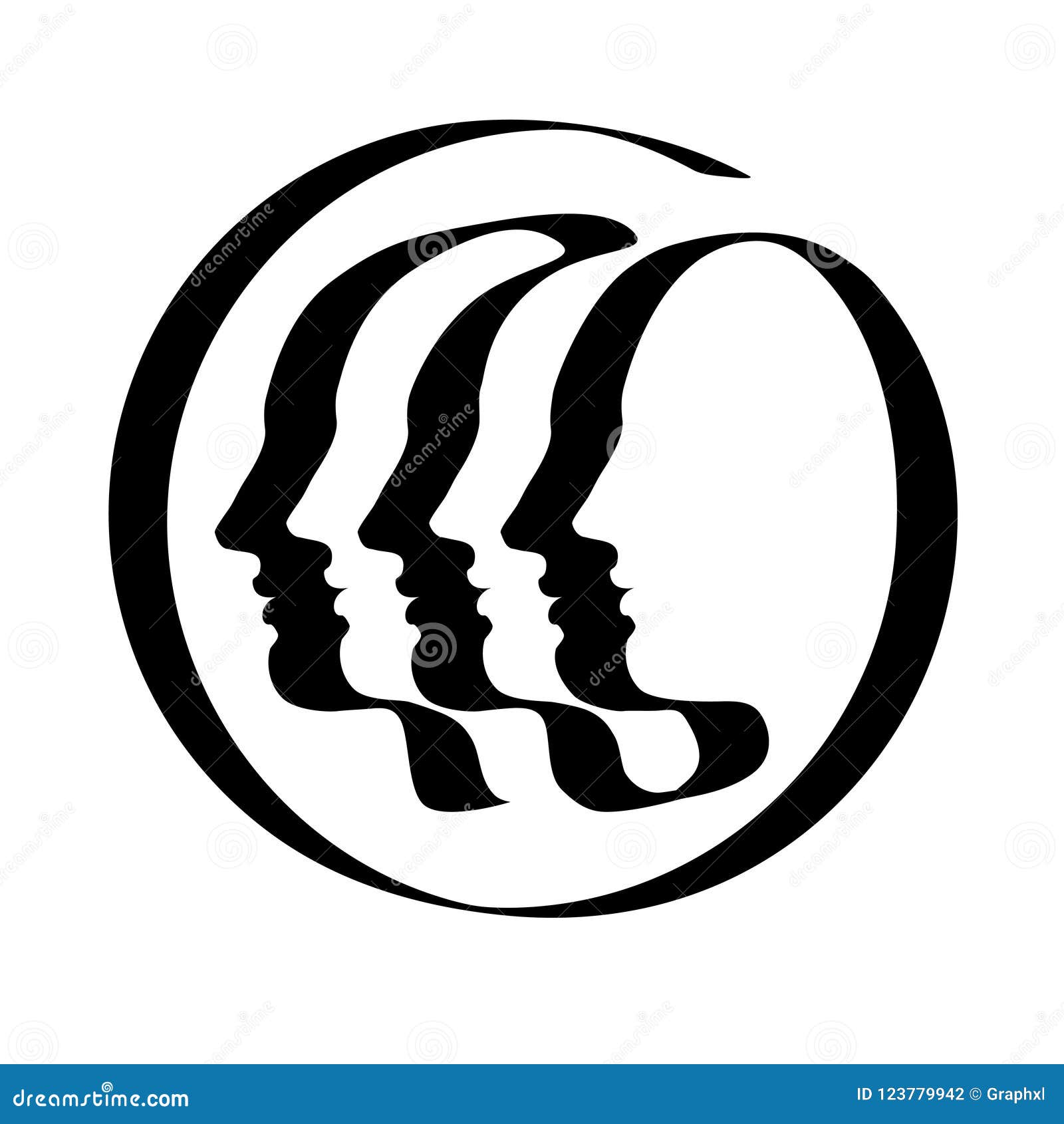 Unity Symbol No. 4 stock vector. Illustration of collective - 123779942