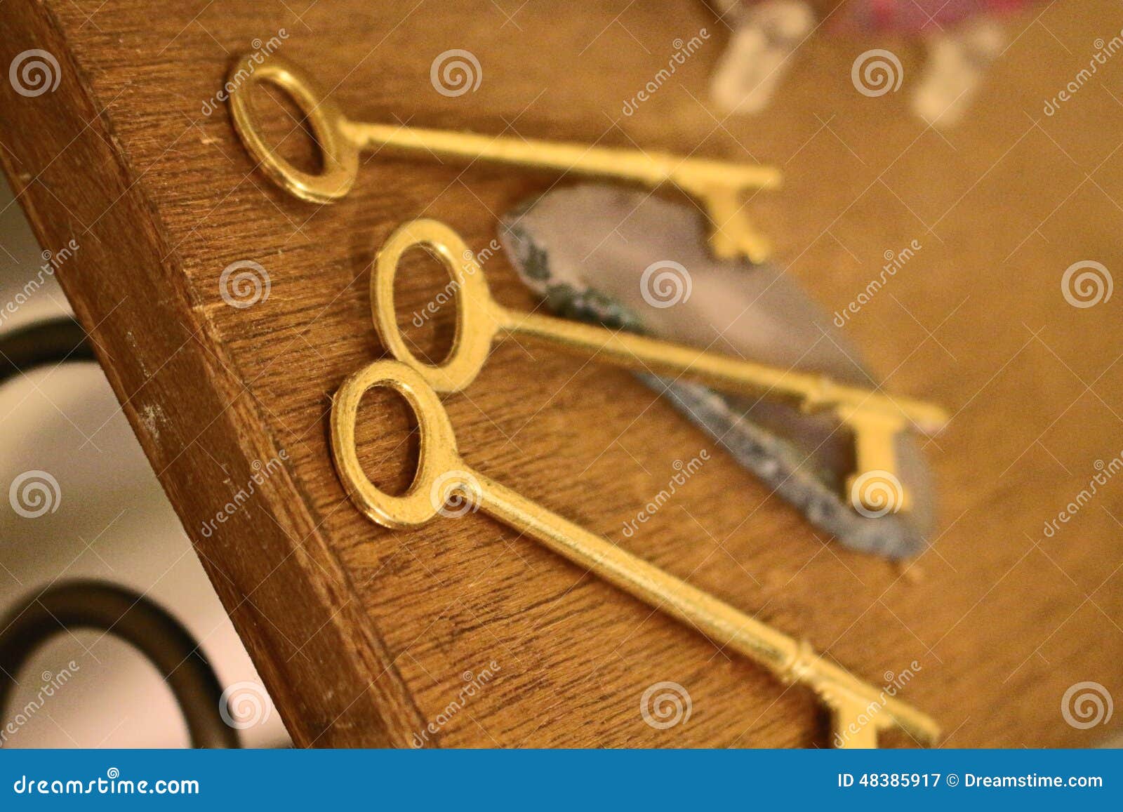 Three Skeleton Keys stock image. Image of three, worn - 48385917