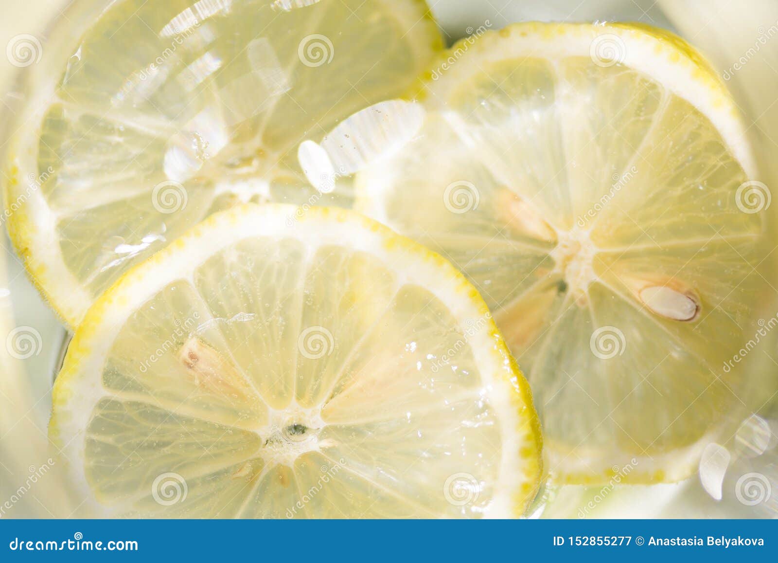 Three slices of lemon stock image. Image of lemon, fruit - 152855277