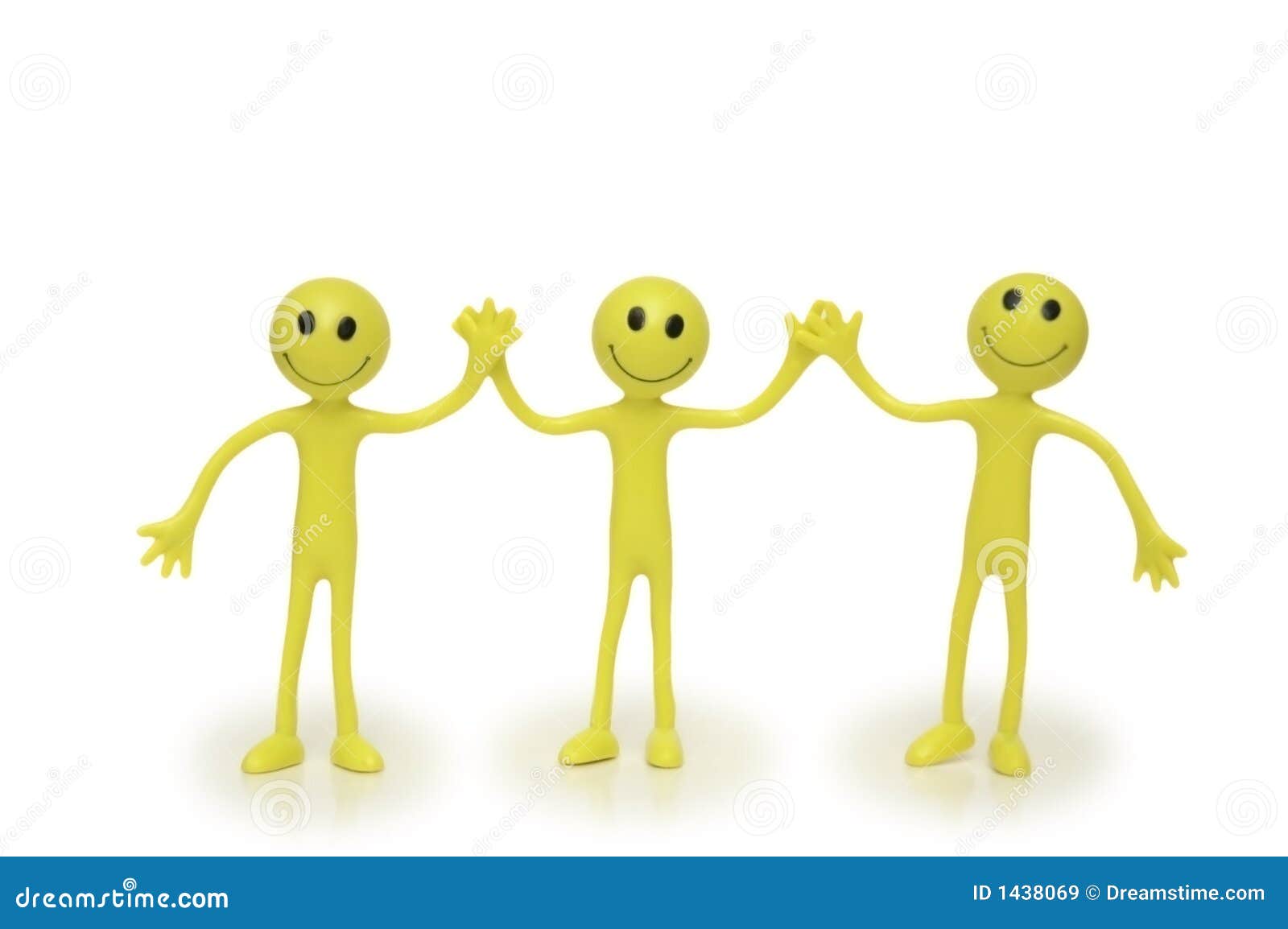 Three Smilies With Check Mark, Cross And Dash - Vector | CartoonDealer ...