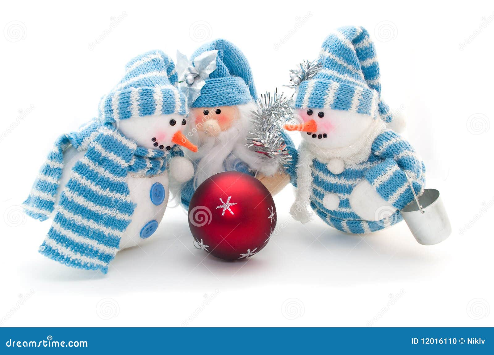 Three snowmens stock photo. Image of orange, year, carrot - 12016110