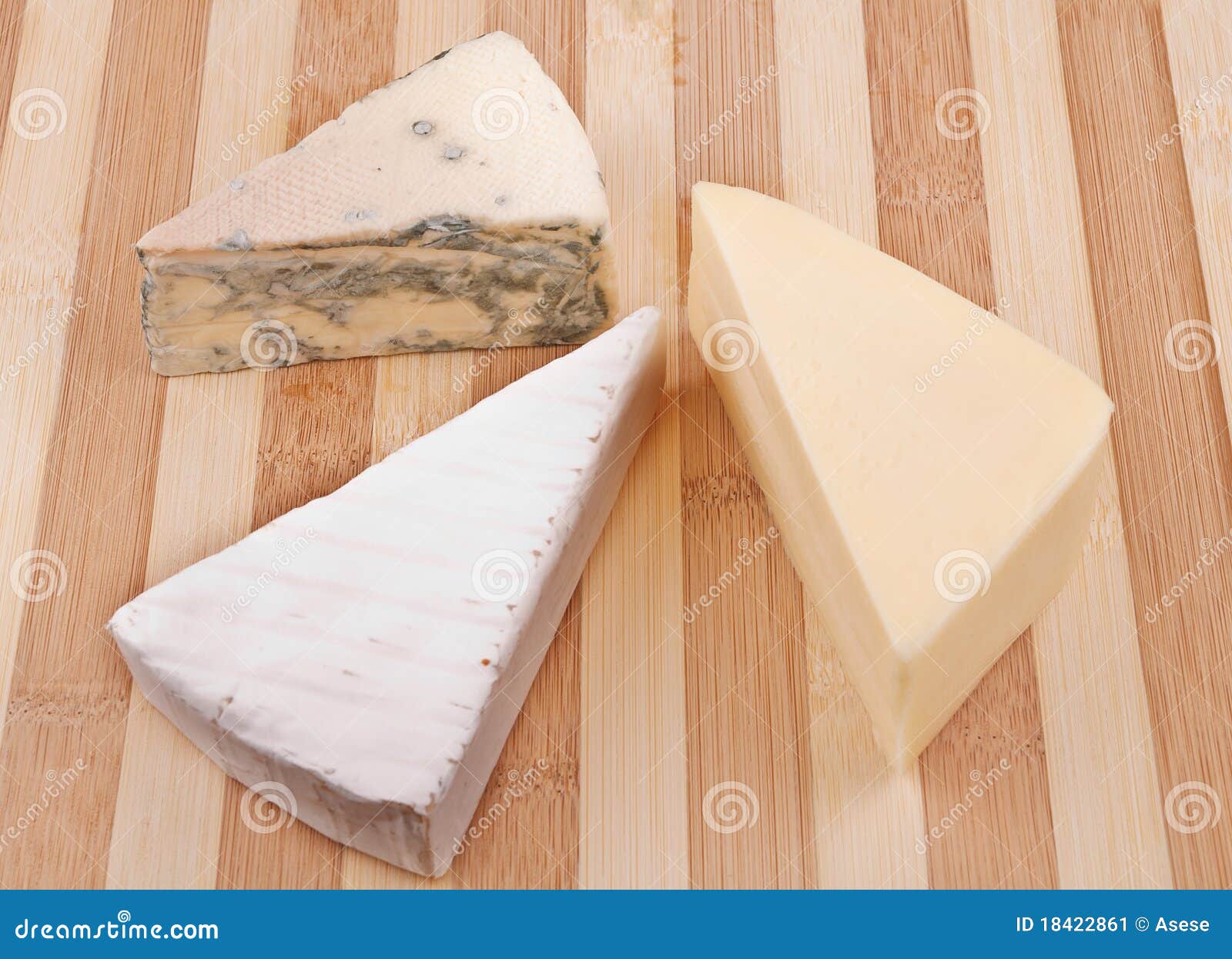 Three sort of cheese stock image. Image of eating, scent - 18422861