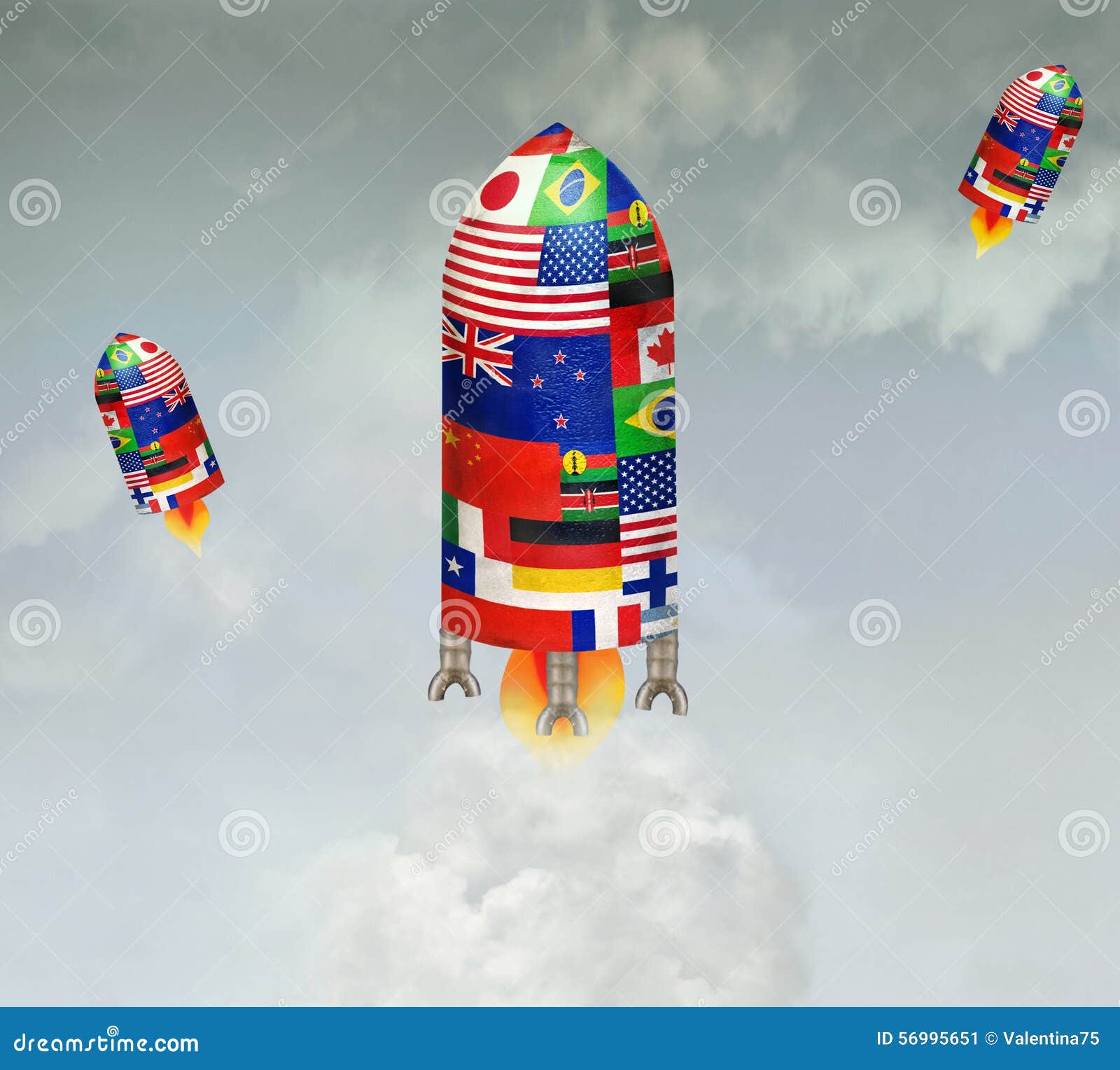 Three Spaceships stock illustration. Illustration of capsule - 56995651
