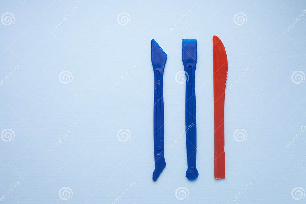 Three Special Tools for Working with Plasticine. Plastic Stacks for ...