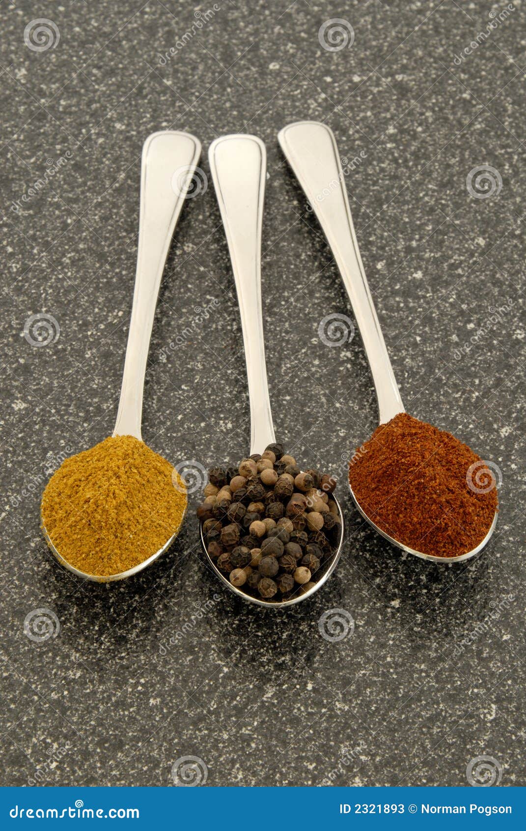 Three Spices stock image. Image of food, stimulant, cumin - 2321893