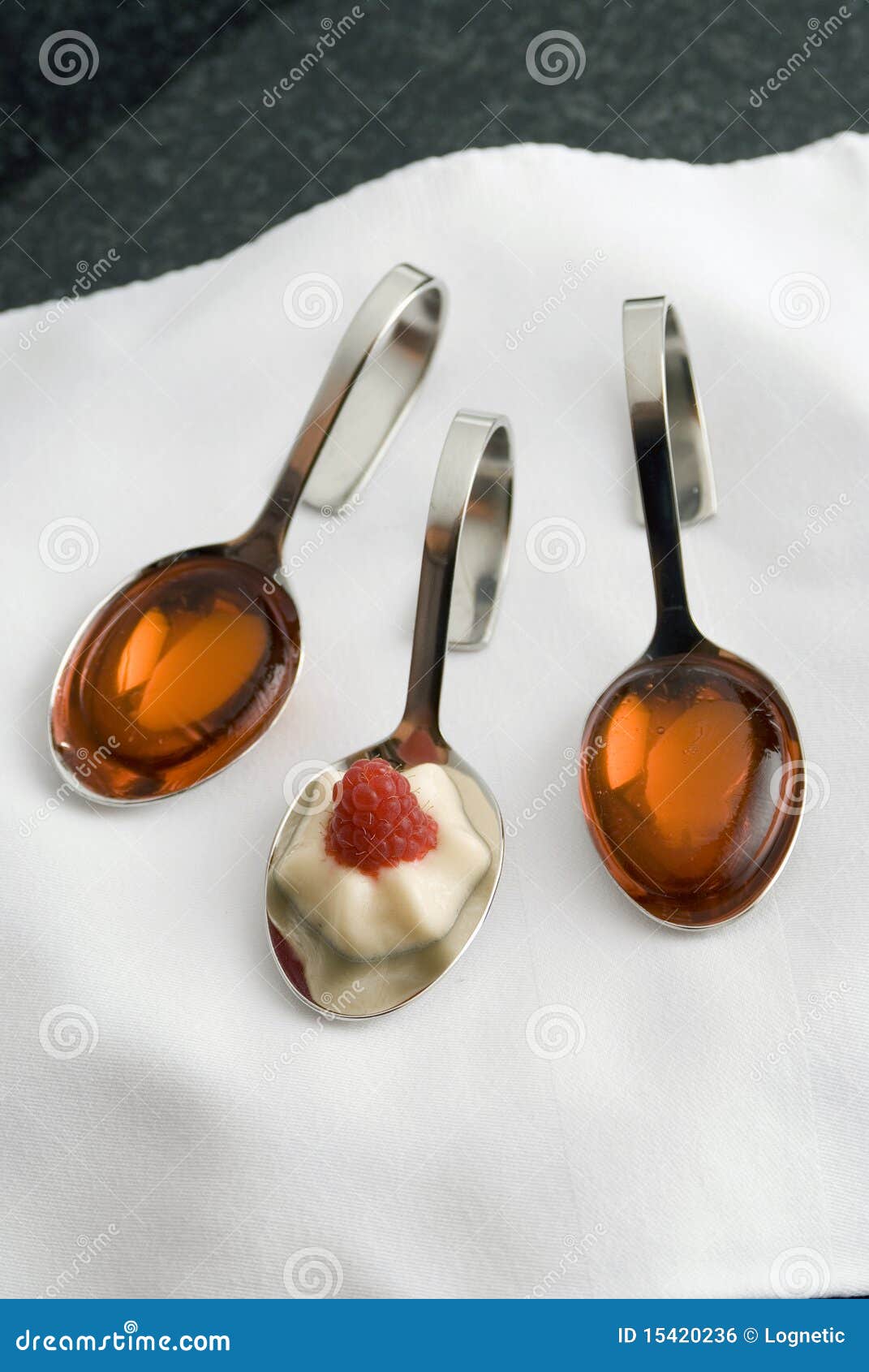 Three spoons stock photo. Image of metal, bramble, tasting - 15420236