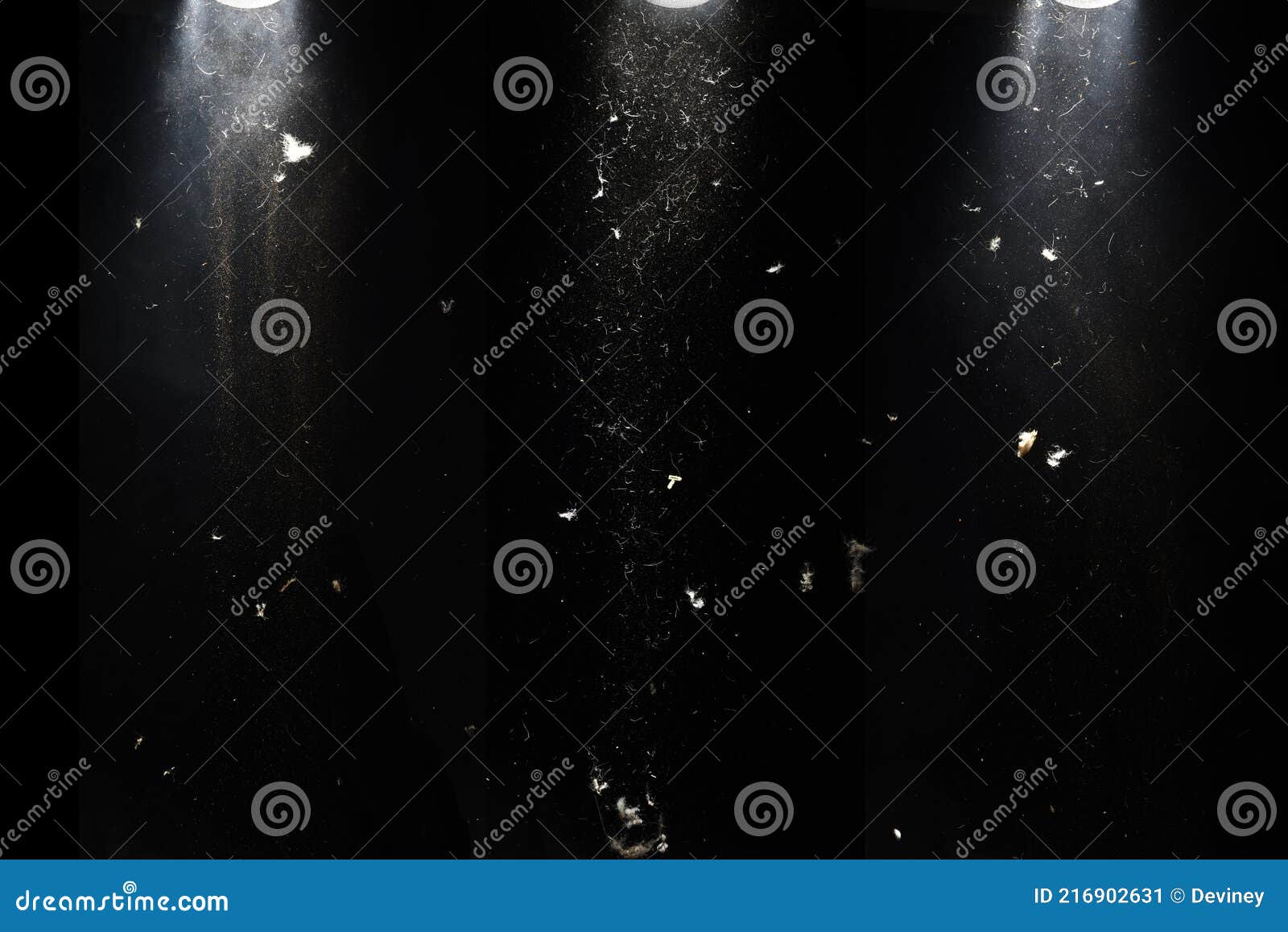 Spotlights with Dust and Dirt Stock Image - Image of public ...