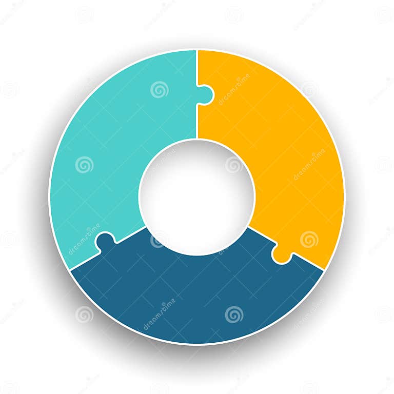 Three Step Modern Infographic Diagram Stock Vector - Illustration of ...