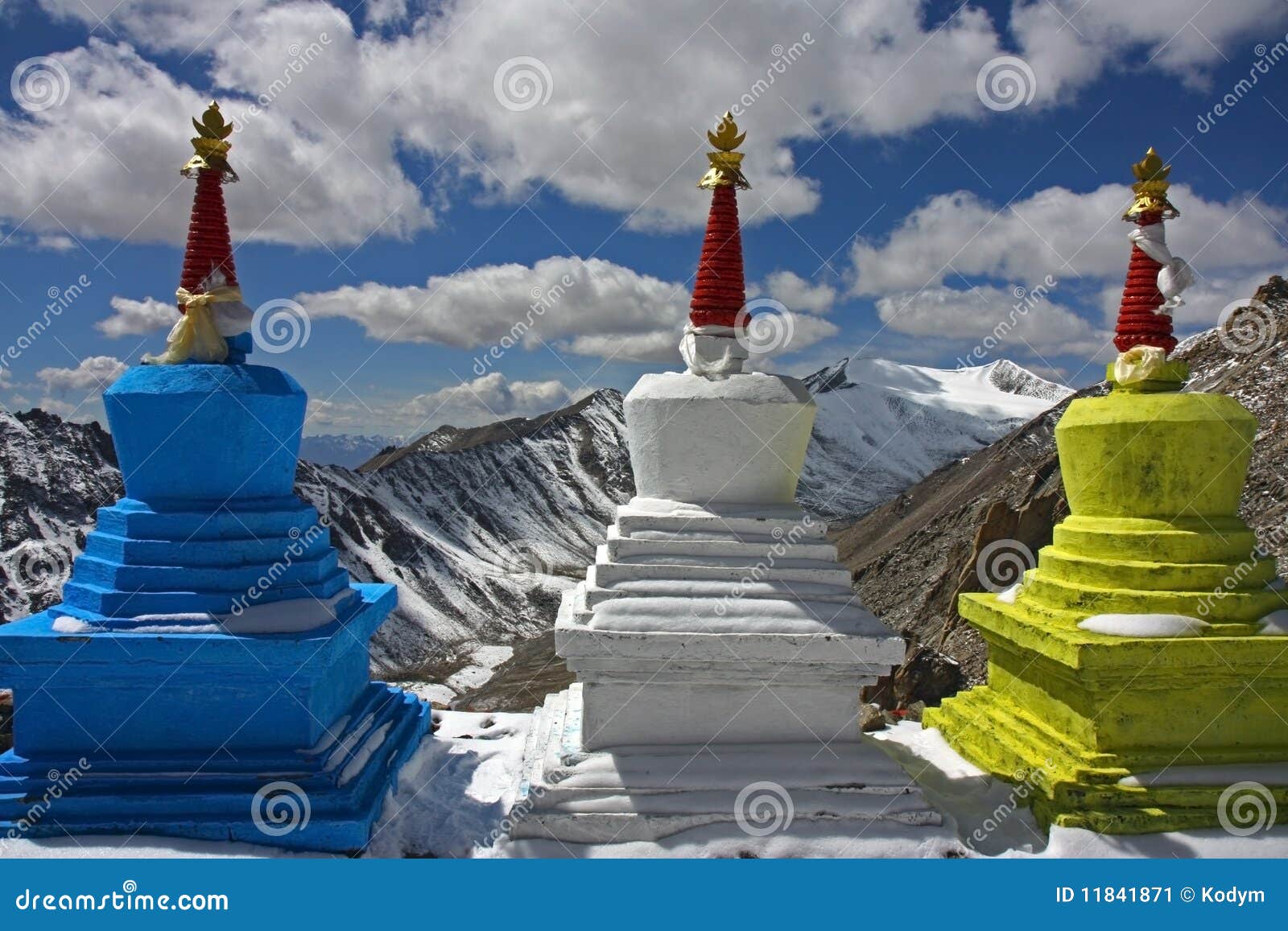 One Of The Three Stupas At Sanchi Heritage Complex Royalty-Free Stock ...
