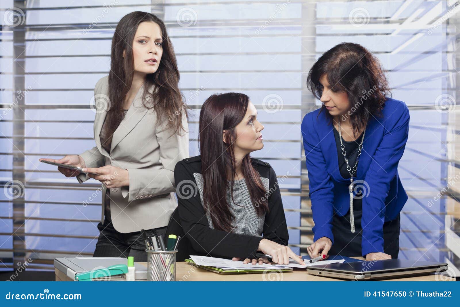 Three Successful Businesswomen Stock Photo - Image of company, female ...