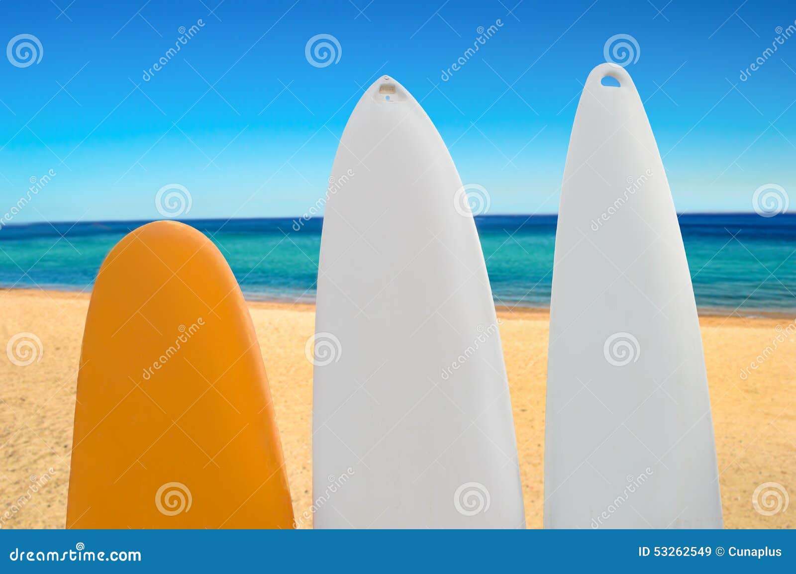 Three surfboards stock image. Image of shore, edge, closeup - 53262549