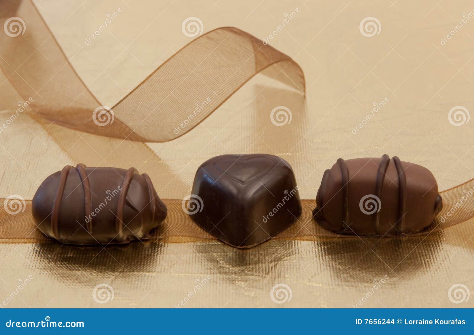 Three Sweet Treats stock photo. Image of milk, chocolate - 7656244