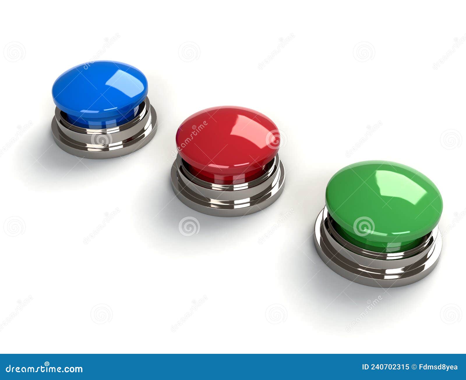 Three Switches White Background Stock Illustration - Illustration of ...
