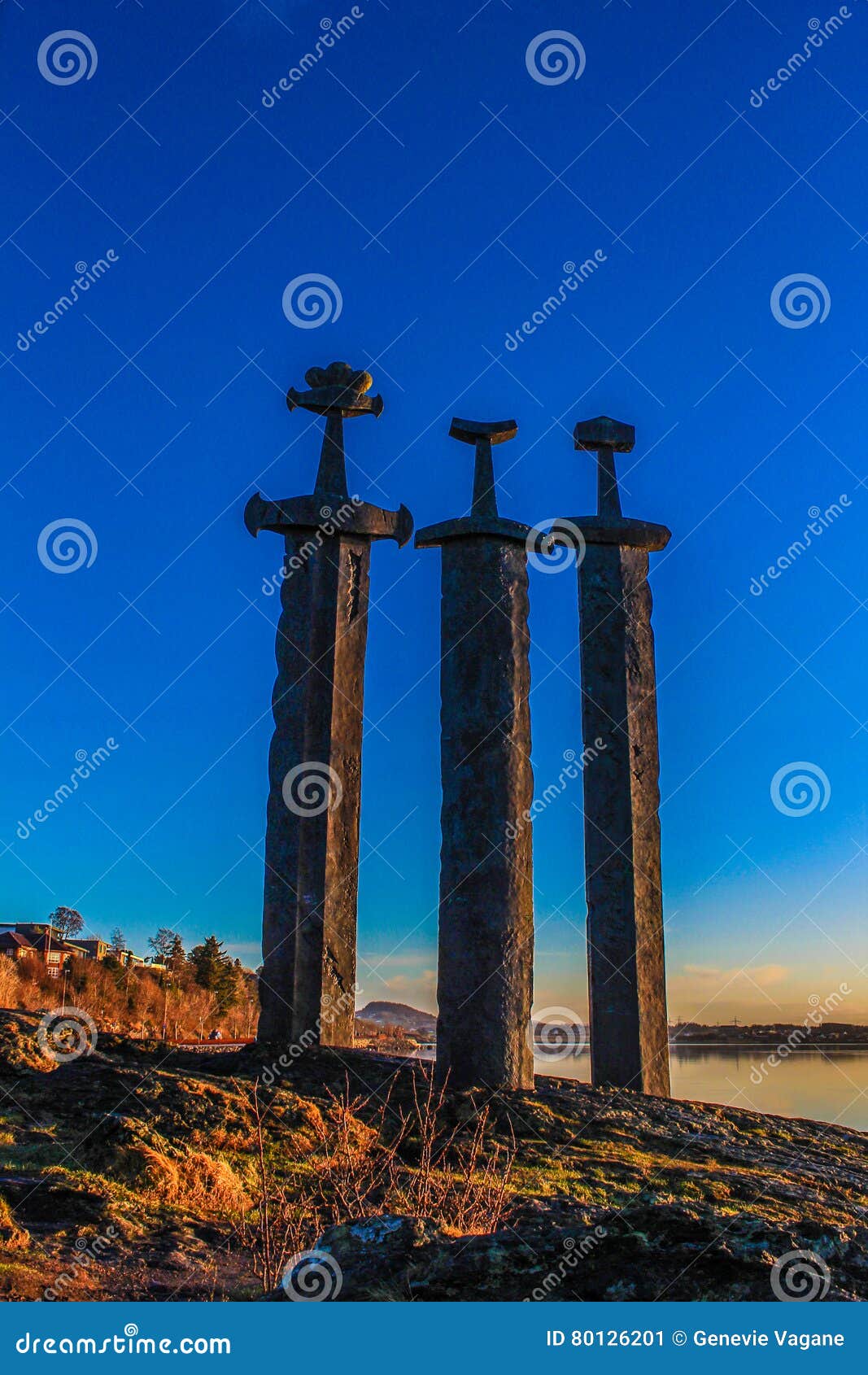 The Three Swords stock image. Image of sverd, attraction - 80126201