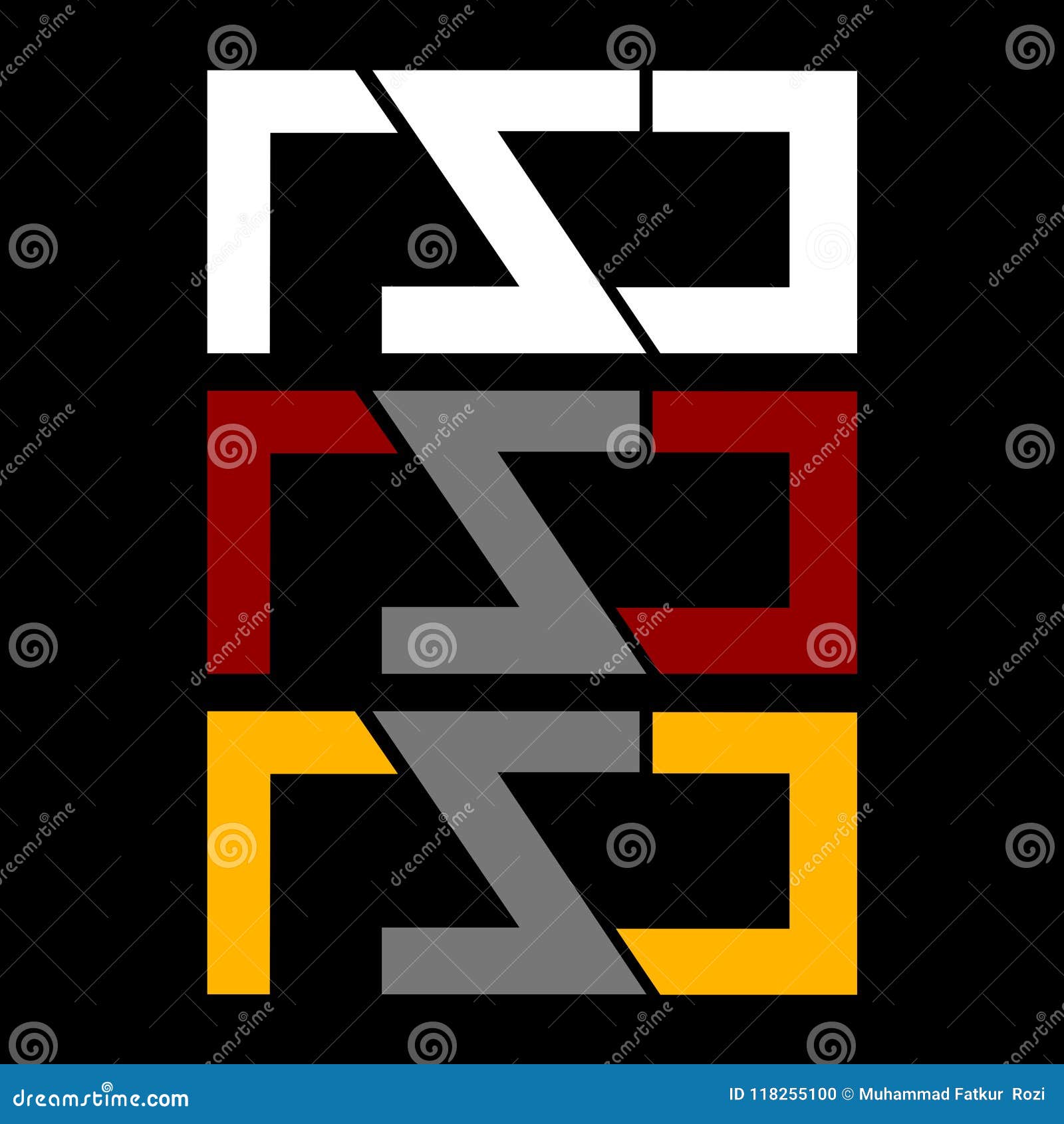 TSC symbol or logo stock vector. Illustration of background - 118255100