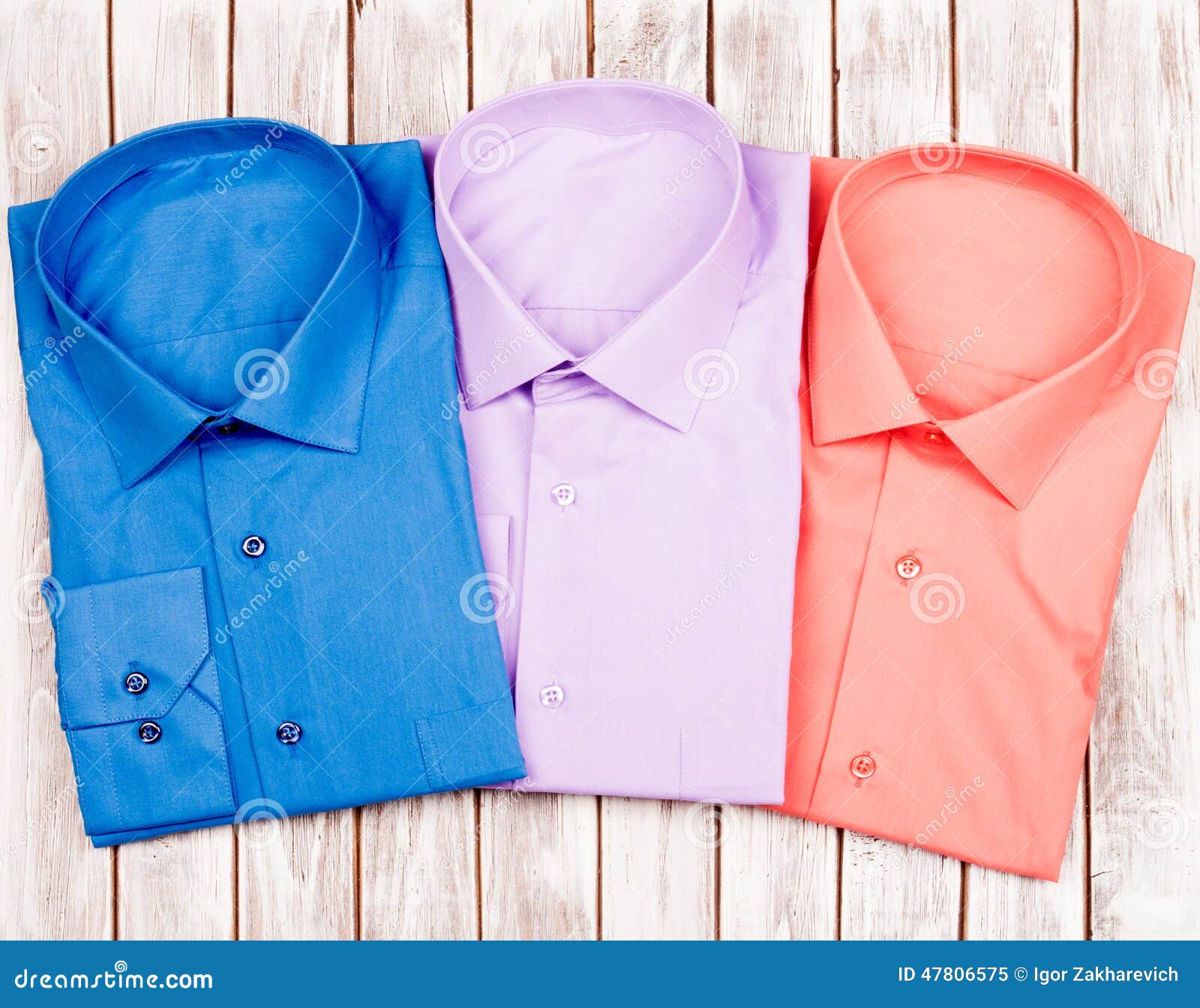 Three t-shirts stock image. Image of fashion, retail - 47806575