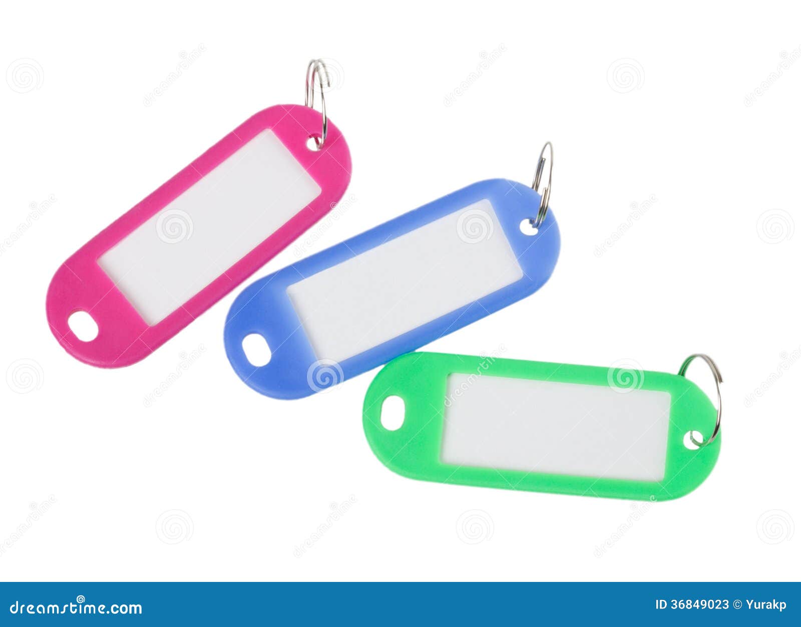 Three Tags on White Background Stock Image - Image of white, isolated ...