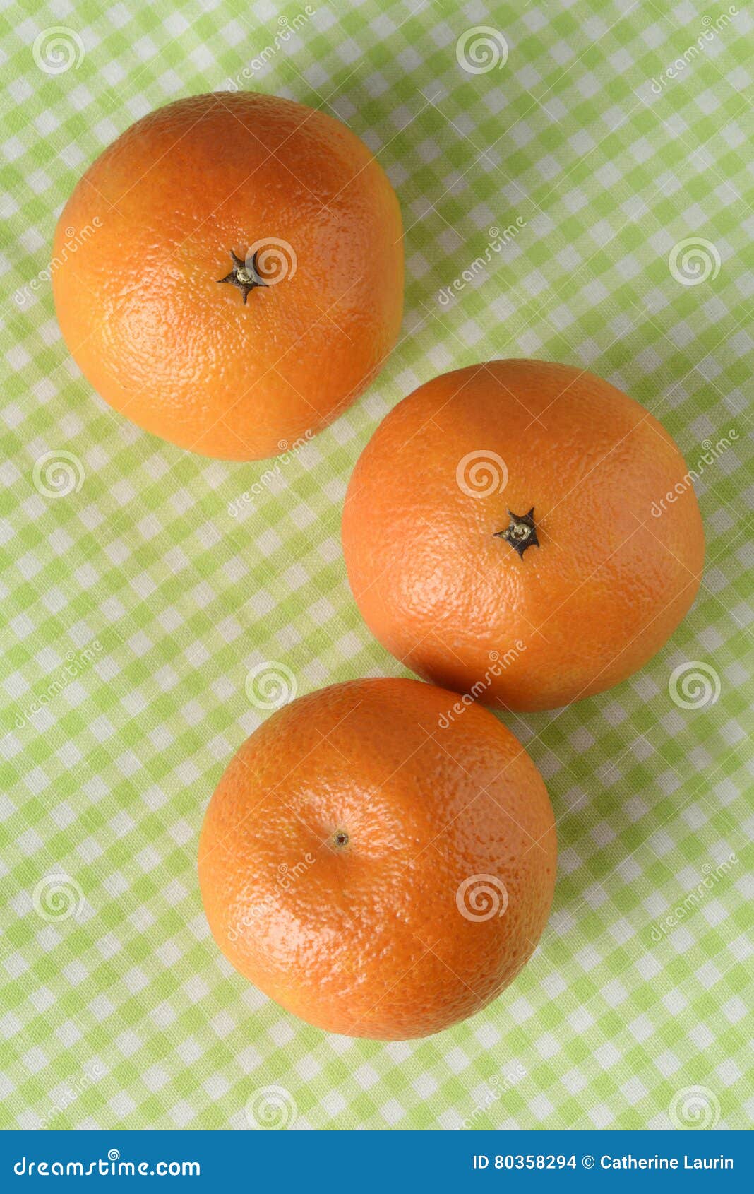Three Tangerines or Mandarines Oranges Stock Photo - Image of color ...