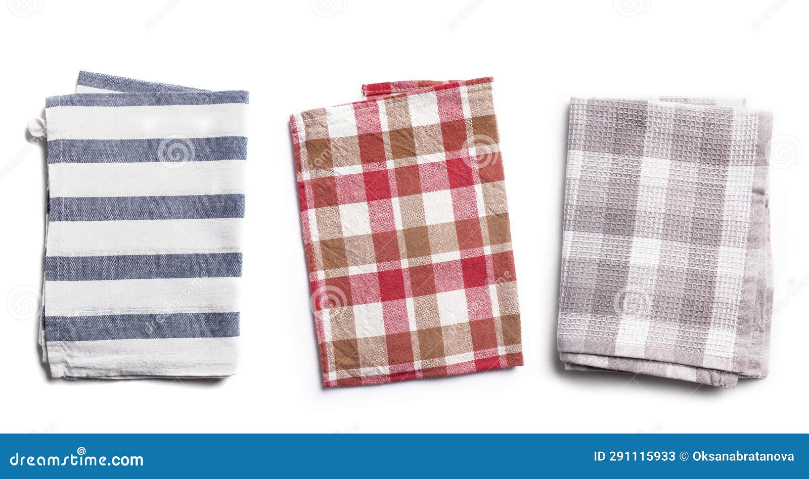 Three textile napkin set stock image. Image of restaurant - 291115933