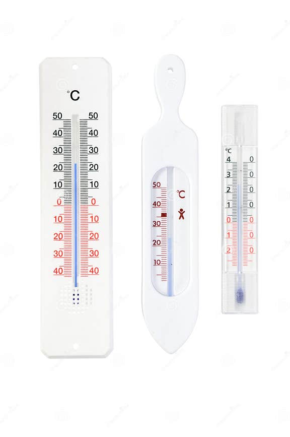 Three thermometers stock photo. Image of alcohol, celsius - 28112156