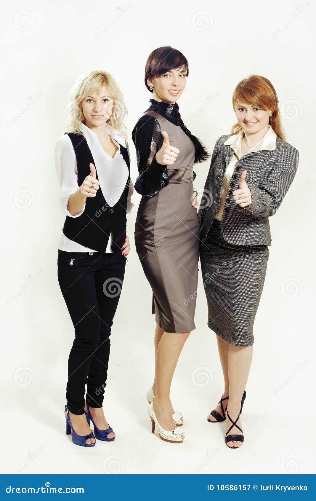 Three thumbs up stock image. Image of agreement, expressing - 10586157