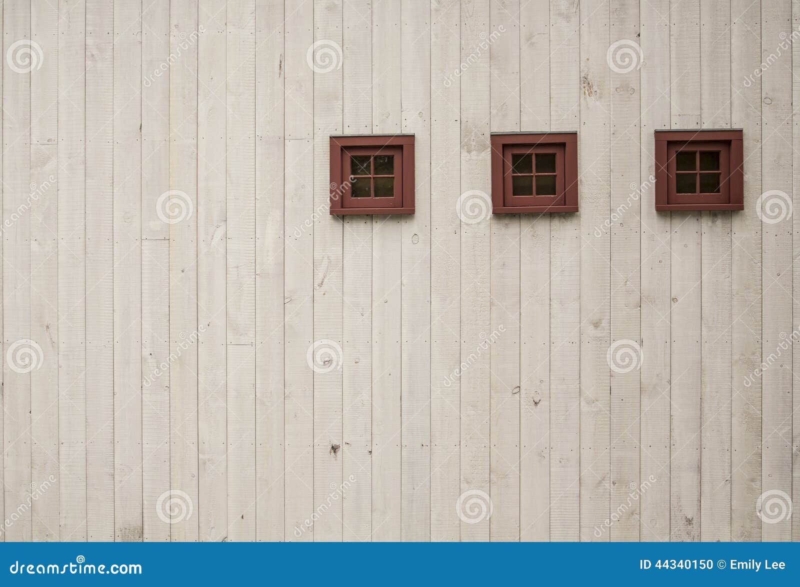 Three Tiny Windows stock photo. Image of lined, identical - 44340150