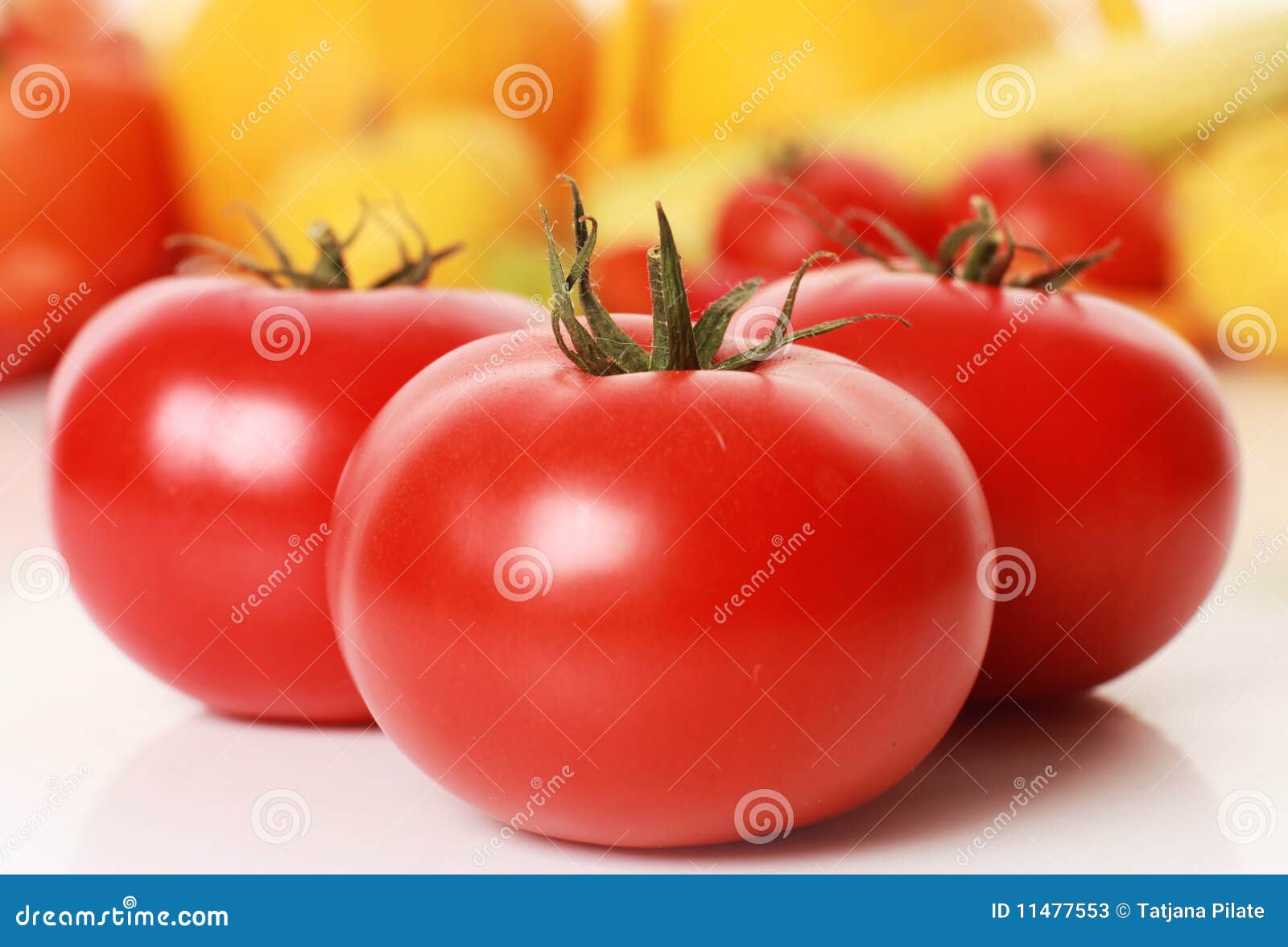 Three tomatoes stock image. Image of garden, gourd, chili - 11477553