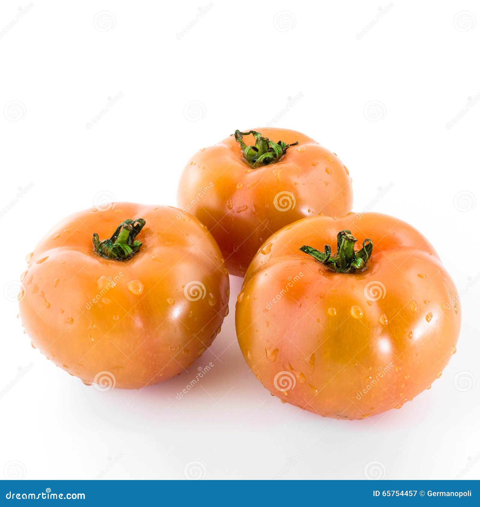 Three tomatoes stock image. Image of ingredients, uncooked - 65754457