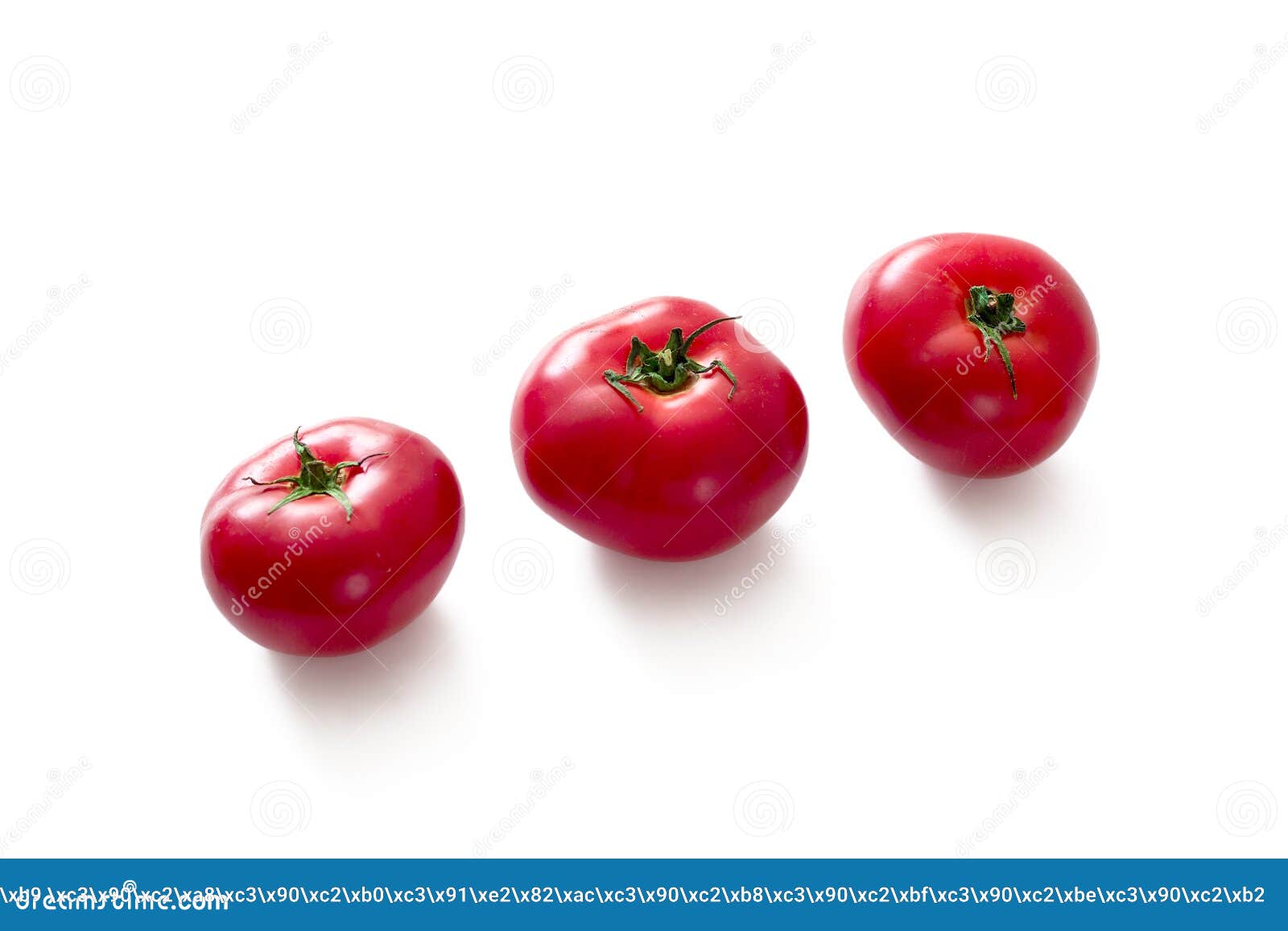 Three tomatoes stock photo. Image of healthy, natural - 182870614